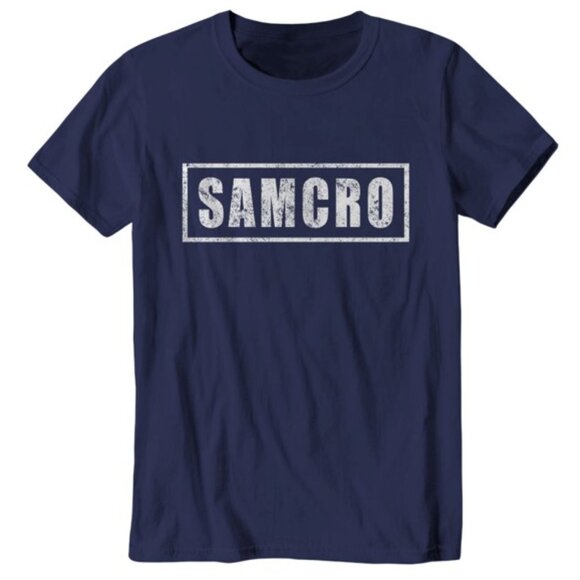 Sons Of Anarchy | Shirts | Sons Of Anarchy Samcro Navy Tshirt | Poshmark